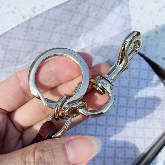 Gucci | Accessories | Nwt Authentic Gucci Soho Leather Key Fob Charm ...